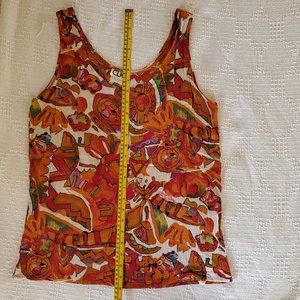 Clio | Tops | Vibrant Tank Top By Clio | Poshmark